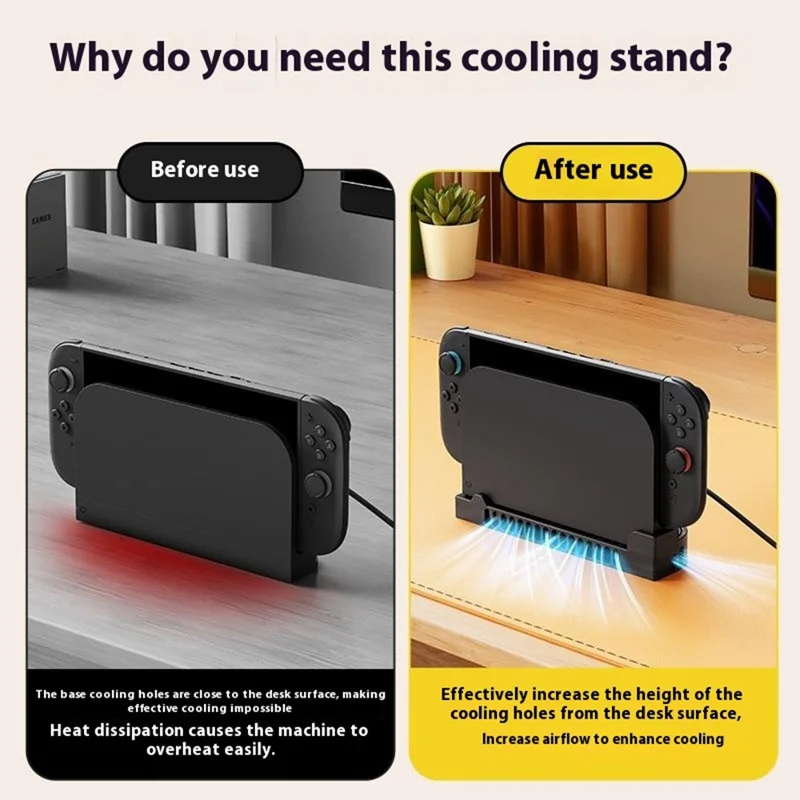 Wholesale For Nintendo Switch 2 Gaming Console Cooling Stand Elevated ...