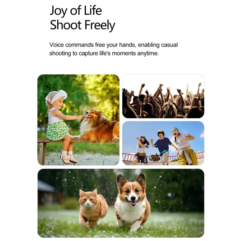 W611 Smart Glasses 8MP Camera AI Translation Glasses with WiFi / Touch ...