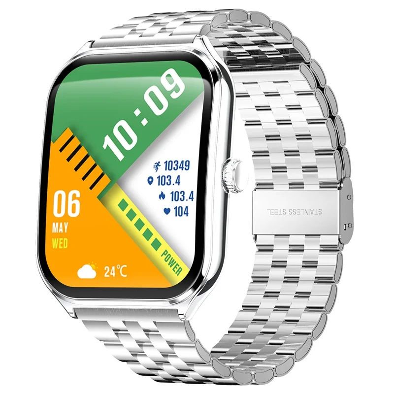 MT61 Ultra Thin Smart Watch 1.96 Pulgadas de Pantalla Curva de Pantalla ...