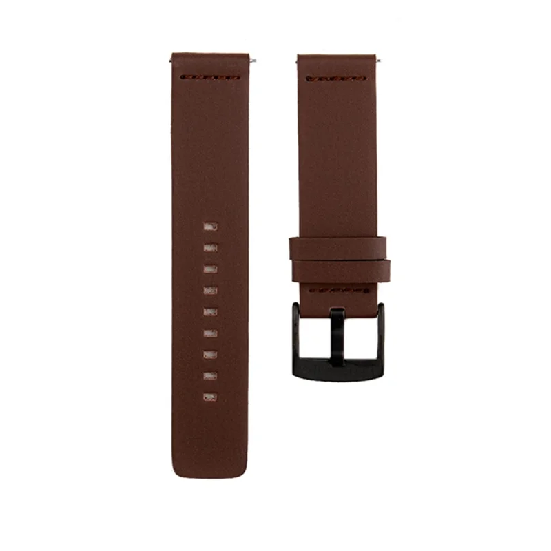 24mm Genuine Leather Watch Replacement Strap for Sony Smartwatch 2 SW2 ...