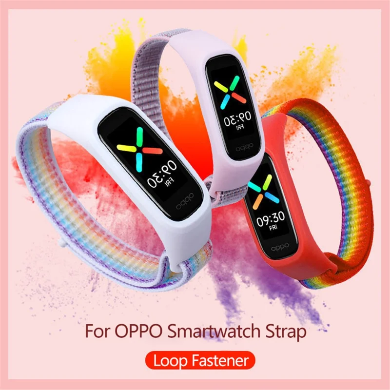 Wholesale Nylon Watchband Adjustable Smart Watch Strap for OPPO Band ...