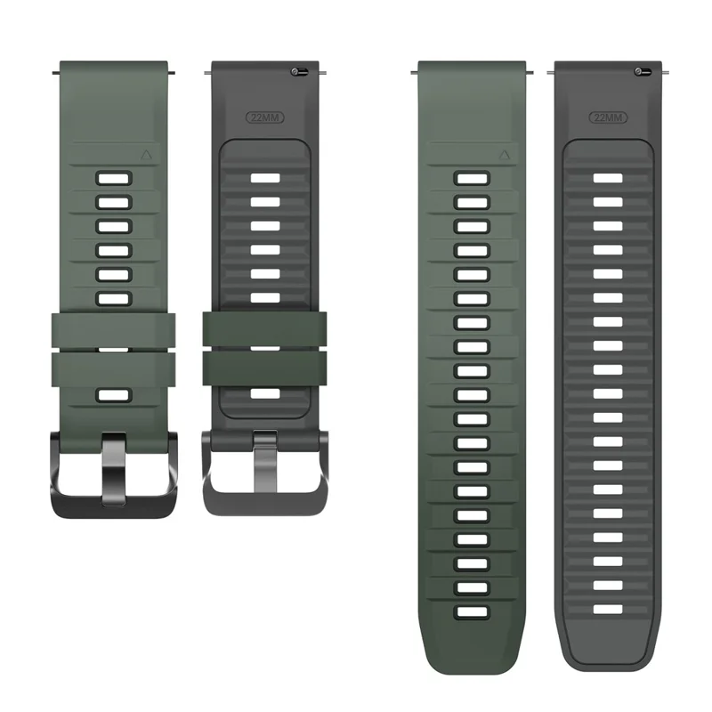 Wholesale 22mm Dual Color Silicone Strap for Huawei Watch GT 6 / 5 / 5 ...