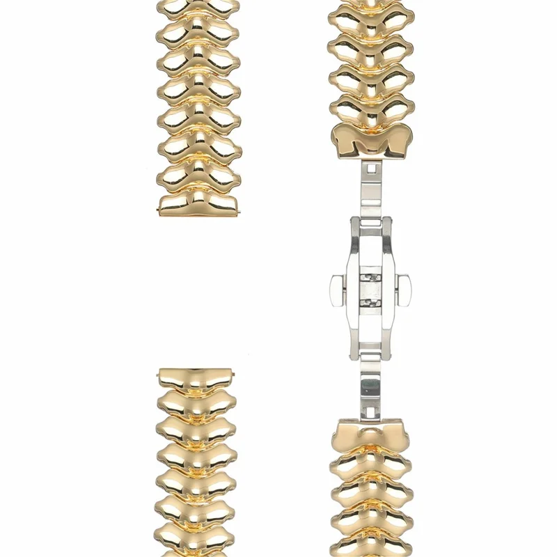 Wholesale 22mm Spine Design Zinc Alloy Strap for Huawei Watch GT 6 / 5 ...