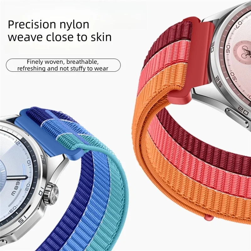 Wholesale 18mm Colored Loop Nylon Strap for Huawei Watch GT 6 / 5 / 4 ...