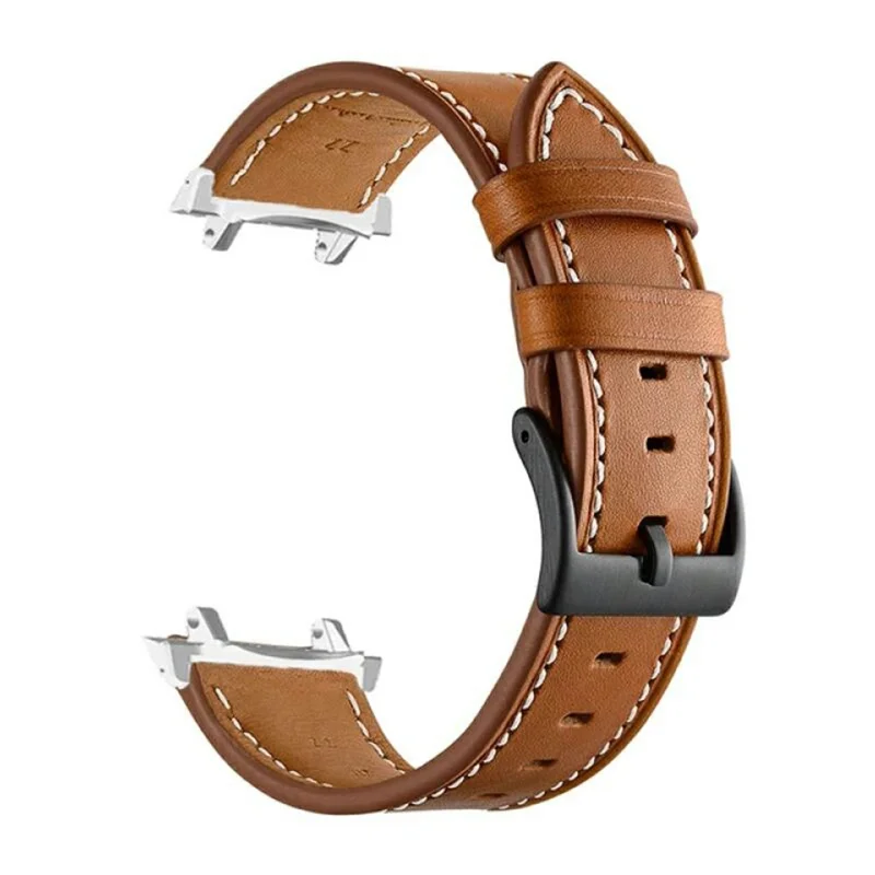 Wholesale Fiber Leather Watch Band for Huami Amazfit T-Rex 3 Stitching ...