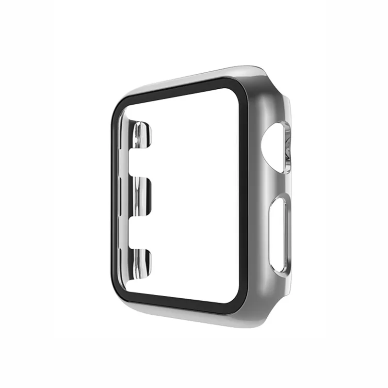 Wholesale Customize Plating Frame PC + Tempered Glass Watch Shell for ...