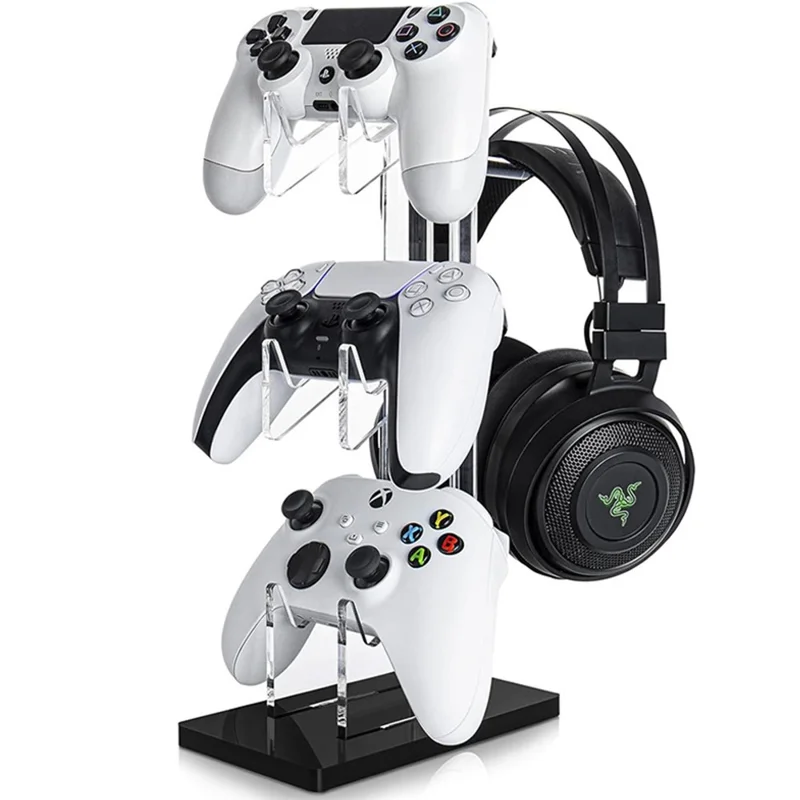 Wholesale Game Controller Holder Crystal Acrylic Gamepad Display Stand ...