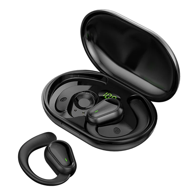 Compre D88 OWS OWS Abierto Bluetooth Auriculares Auriculares Auriculares Sports - Negro en China ...