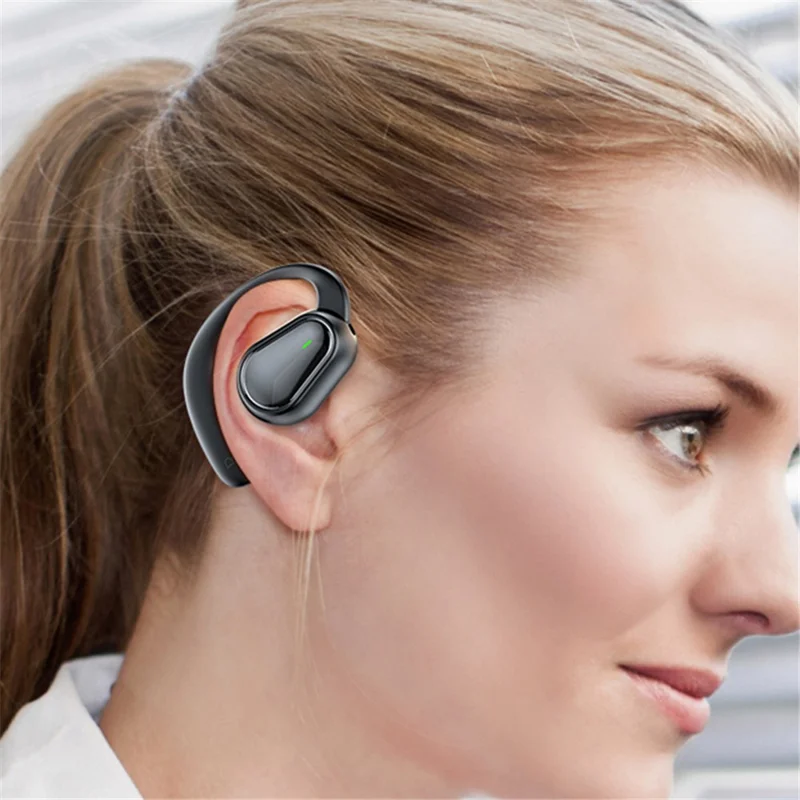 Compre D88 OWS OWS Abierto Bluetooth Auriculares Auriculares Auriculares Sports - Negro en China ...