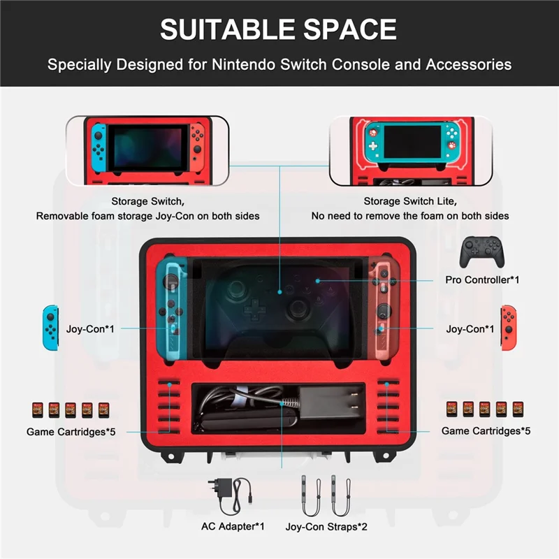 Wholesale Customize DEVASO GY227 Carrying Case for Nintendo Switch Game ...
