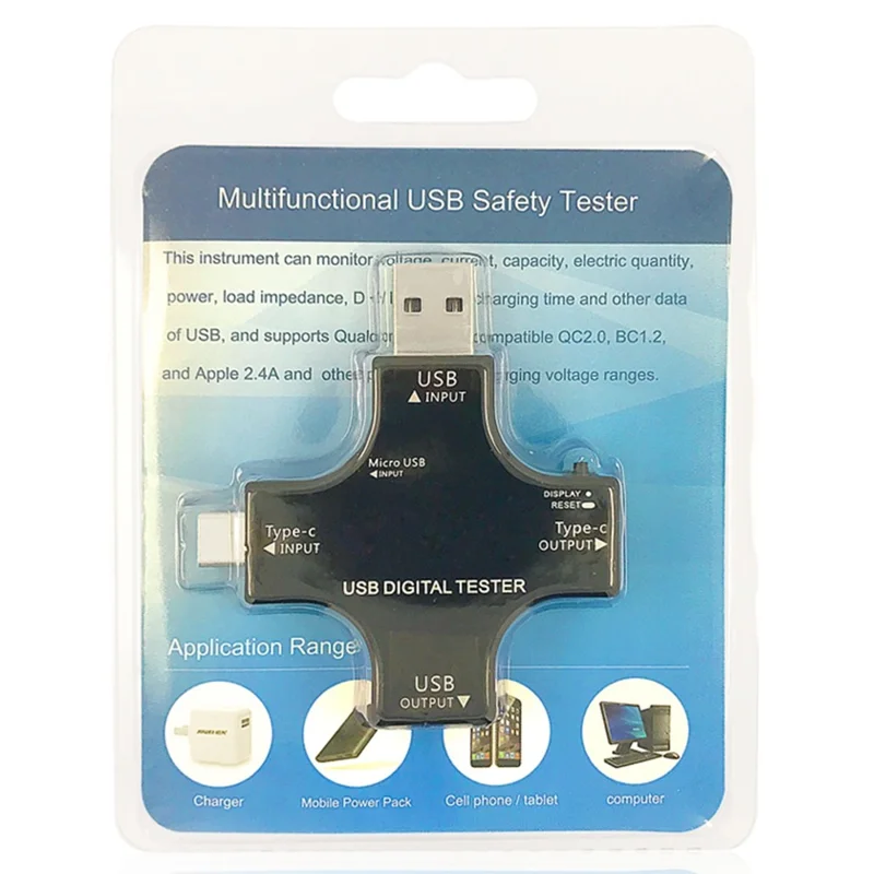 Wholesale Customize Bluetooth Multimeter Type C+USB Voltage Current ...
