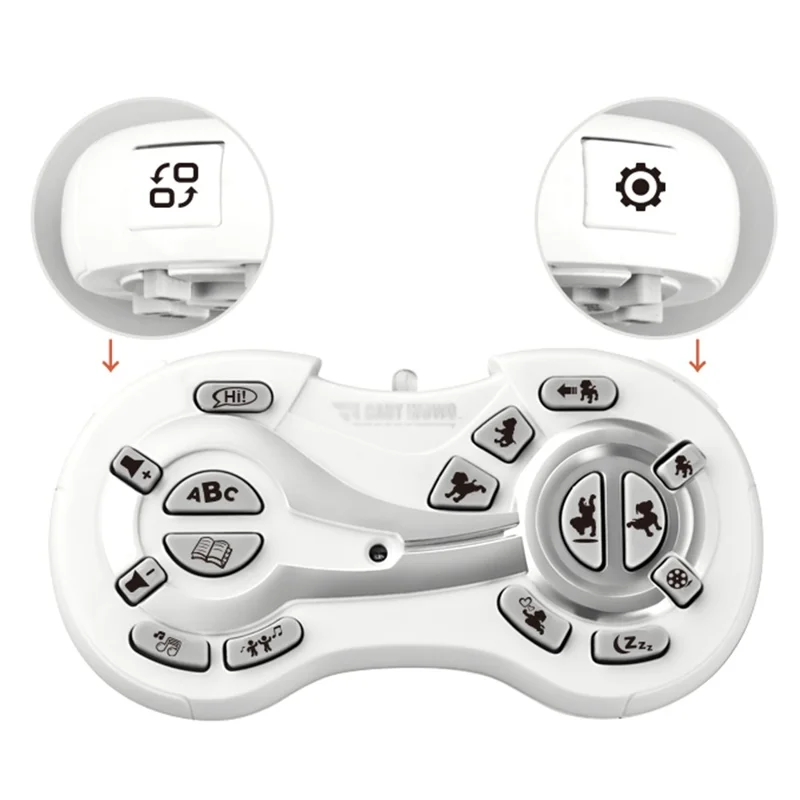 Wholesale JJRC R19 Smart Sensor RC Robot Dog Handstand Infrared Control ...