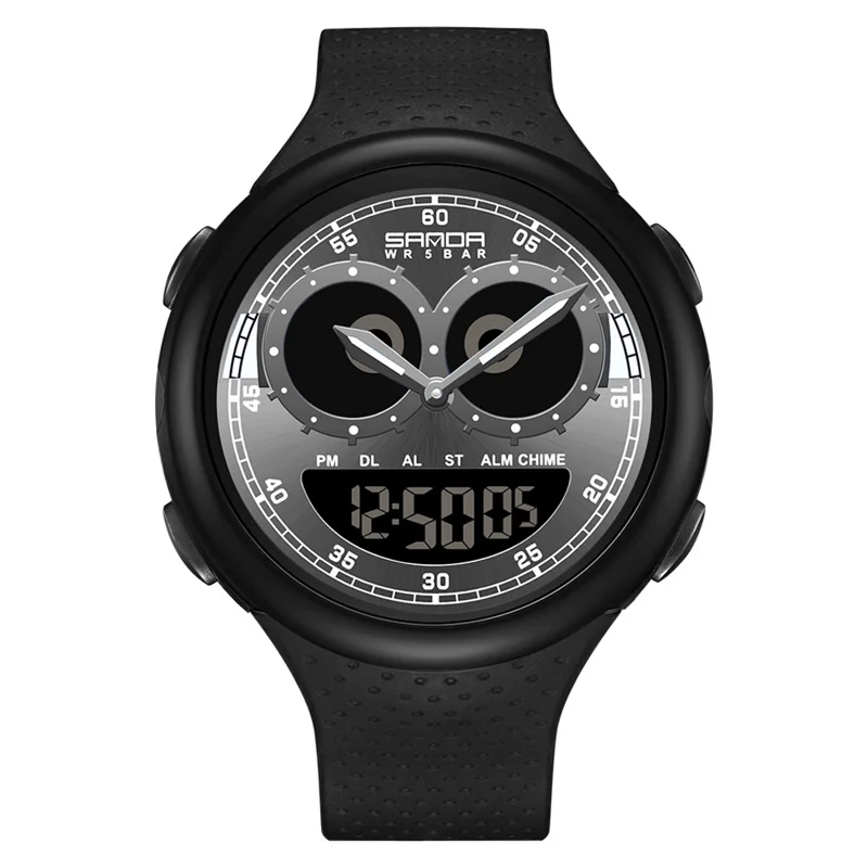 Wholesale SANDA 6118 Luminous Watch Analog Digital Outdoor Sports ...