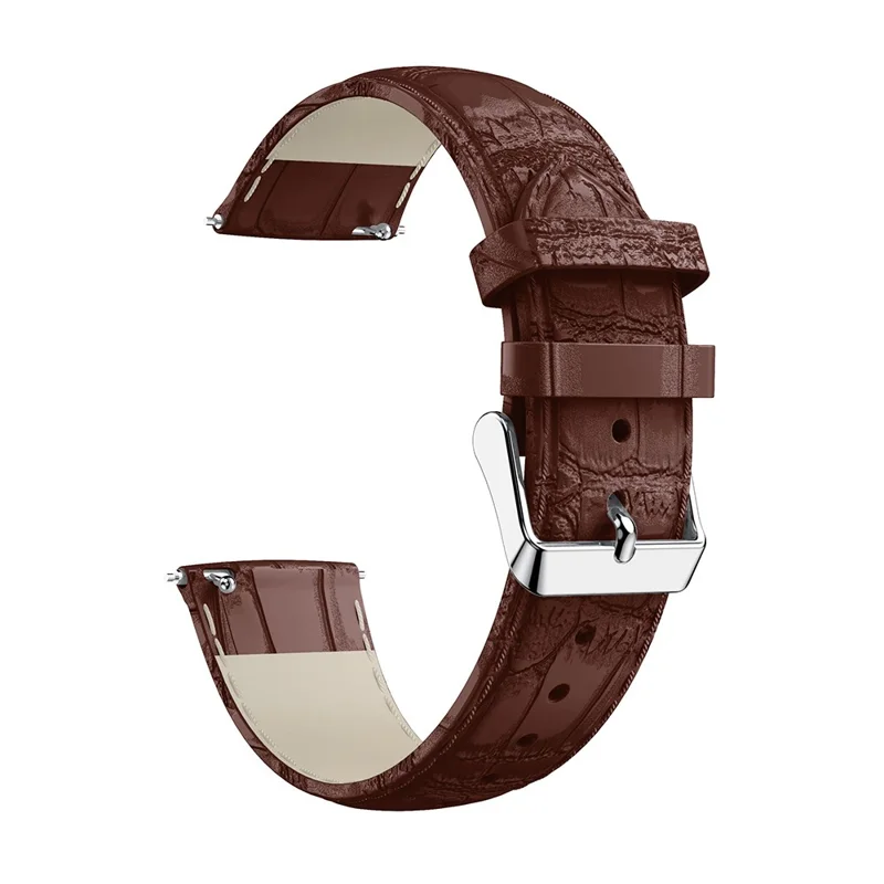 Wholesale 22mm Crocodile Texture Genuine Leather Replacement Watch ...