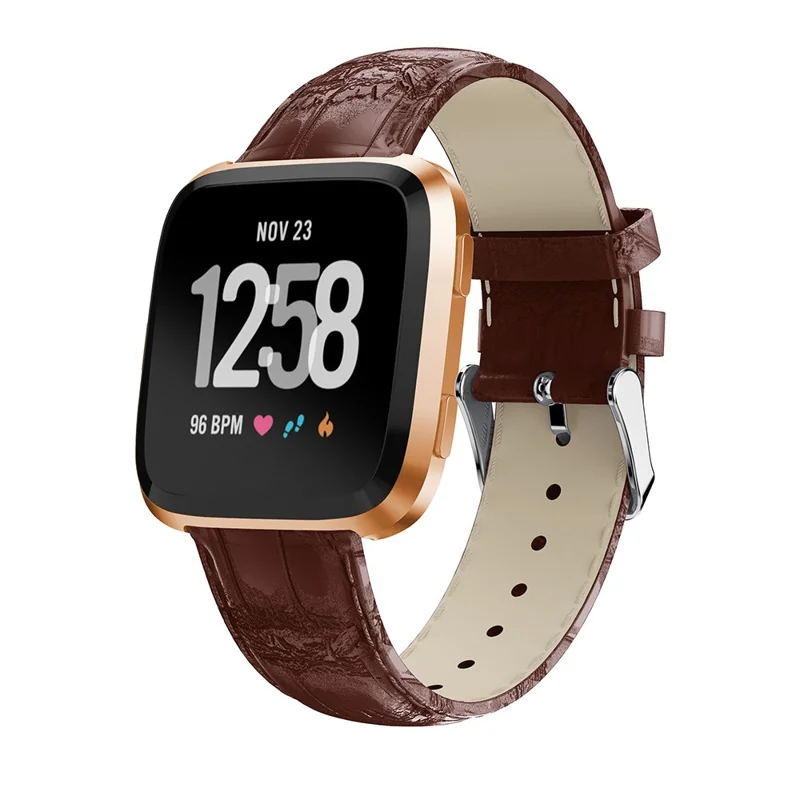 Wholesale 22mm Crocodile Texture Genuine Leather Replacement Watch ...