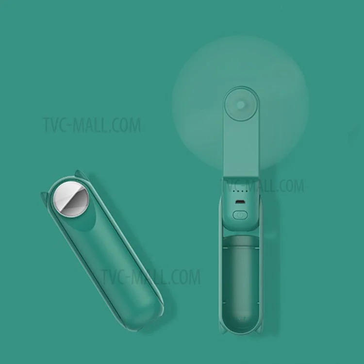 Portable Rechargeable Folding Handheld Fan Summer Mini 3-Speed Cooling ...
