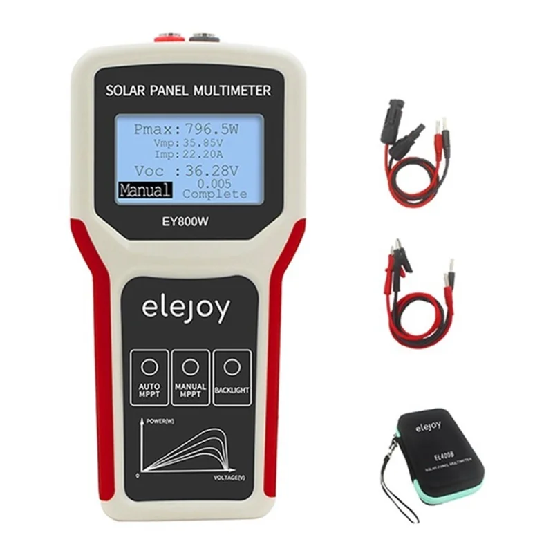 Wholesale ELEJOY Solar Panel Tester Auto / Manual MPPT Photovoltaic ...