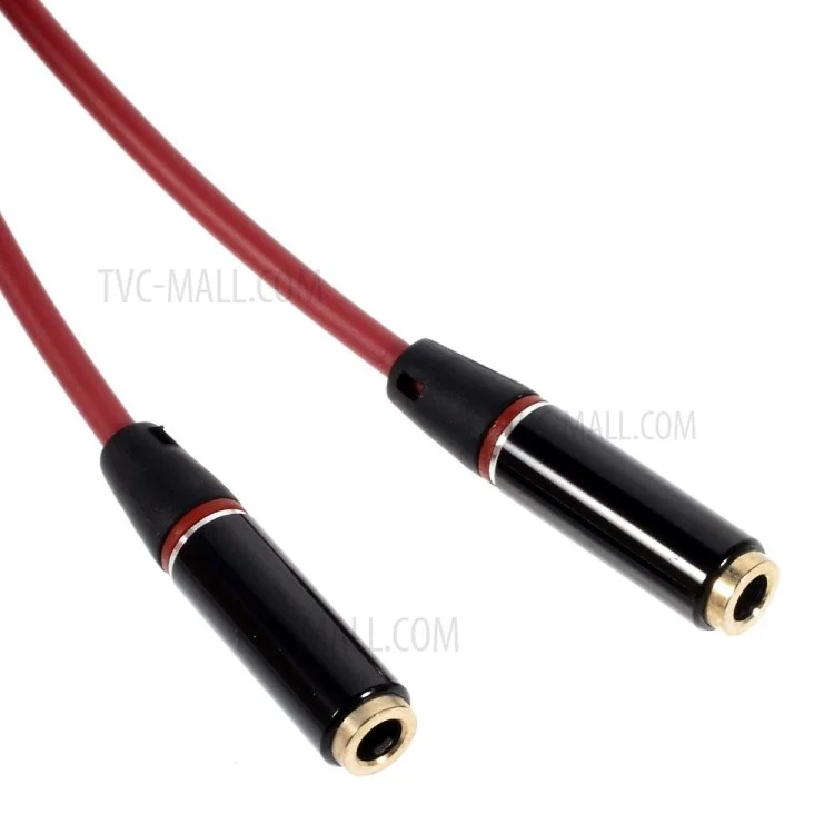 Wholesale 3.5mm Audio Jack (Male) Splitter to Dual 3.5mm Jacks (Female ...