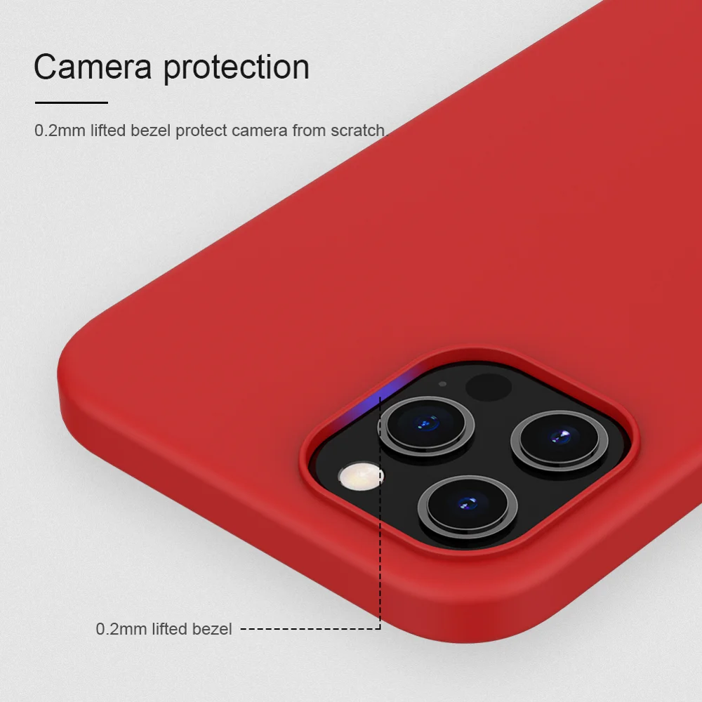 NILLKIN Magnetic Absorption Liquid Silicone Phone Cover [Support ...