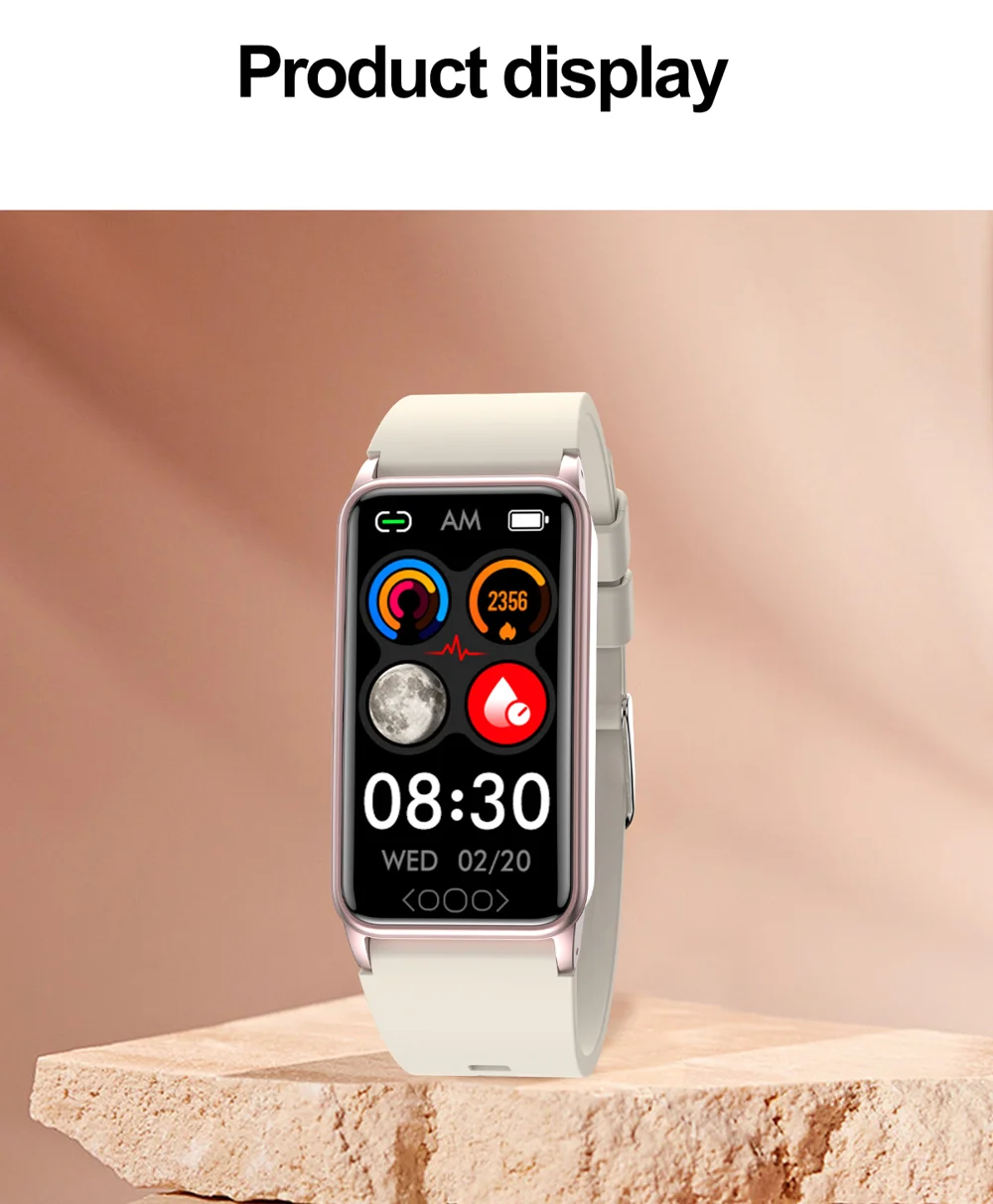 TK71pro 1.47" Smart Watch IP68 Waterproof Fitness Bracelet with Heart ...