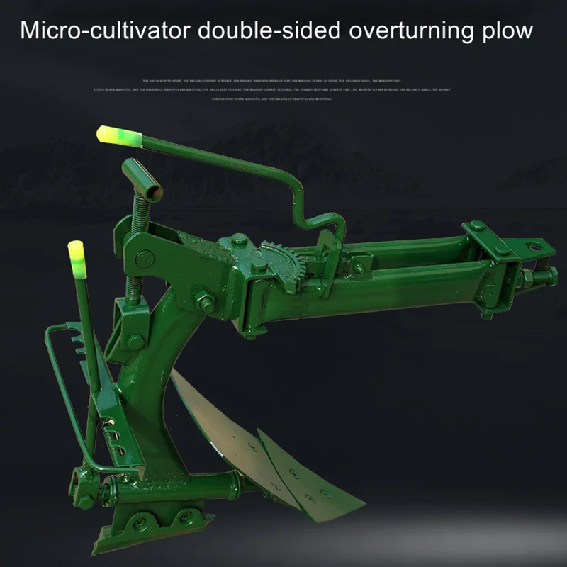 Walk-Behind Double-Sided Flip Plow Furrowing Opener Plowshare Plough ...